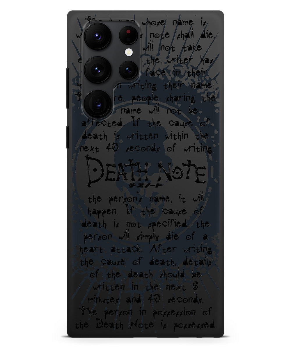 Notebook - Death Note Phone Case - Anime Cases