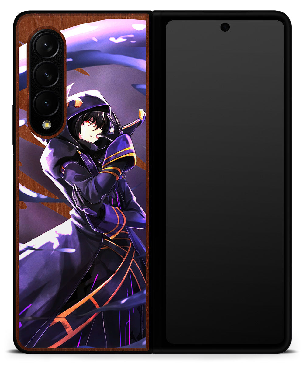 Shroud - Wood & Ink Phone Case - Eminence in Shadow Anime Case