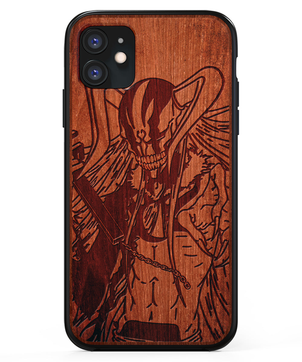 Primal - Engraved Wood Case - Bleach Anime Case