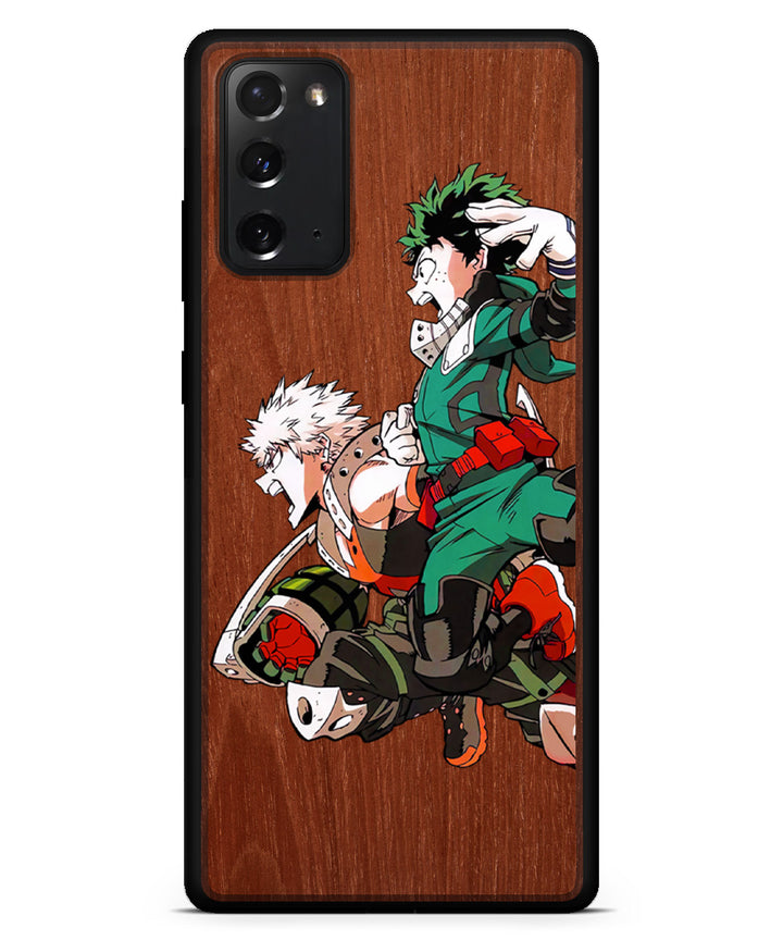 Together - Wood + Ink Phone Case - My Hero Academia Anime Case