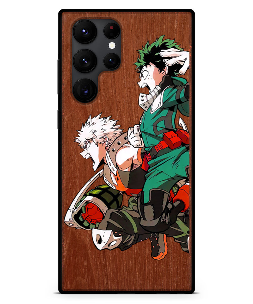 Together - Wood + Ink Phone Case - My Hero Academia Anime Case