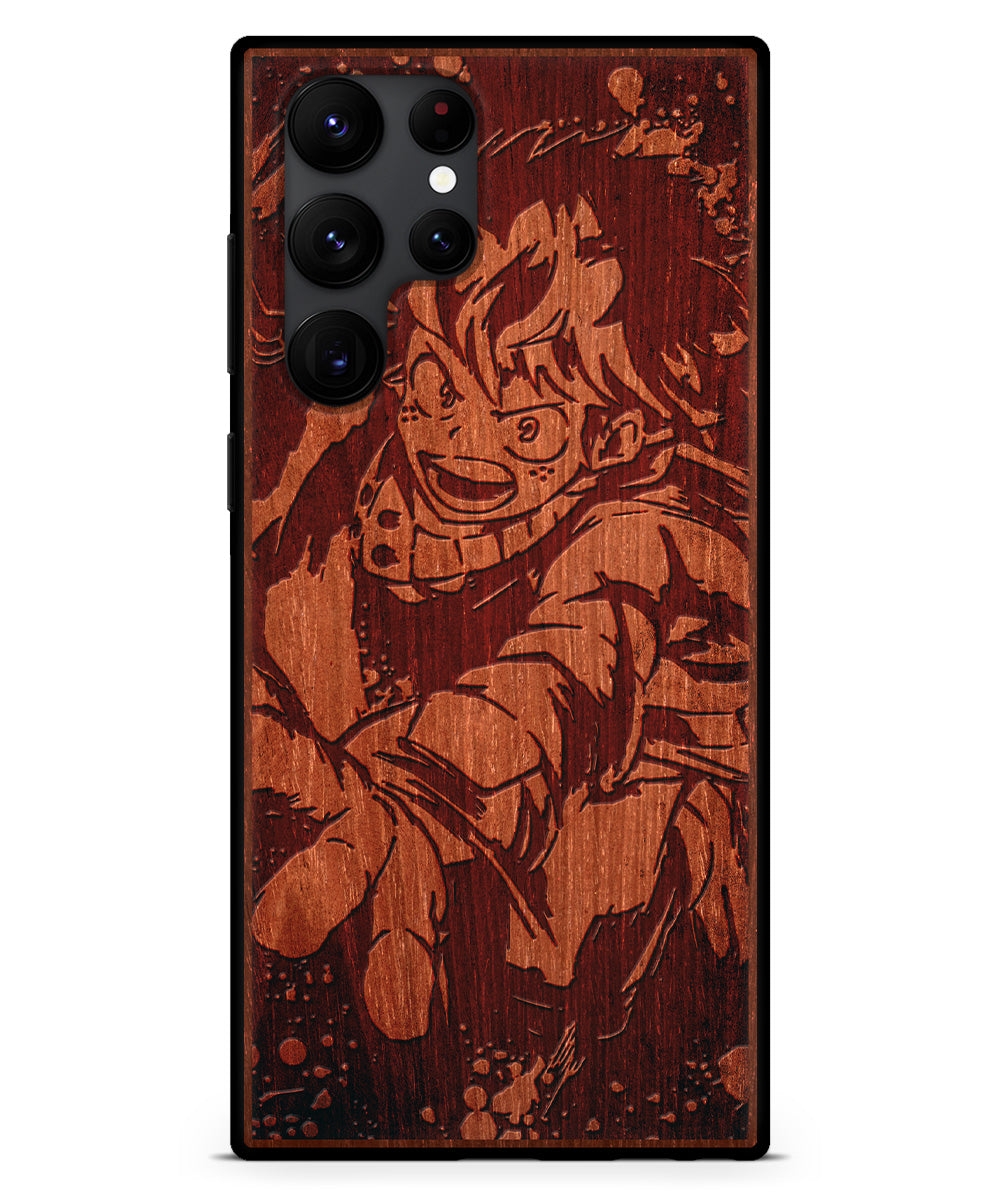 Unlimited - Engraved Wood Case - My Hero Academia Anime Case