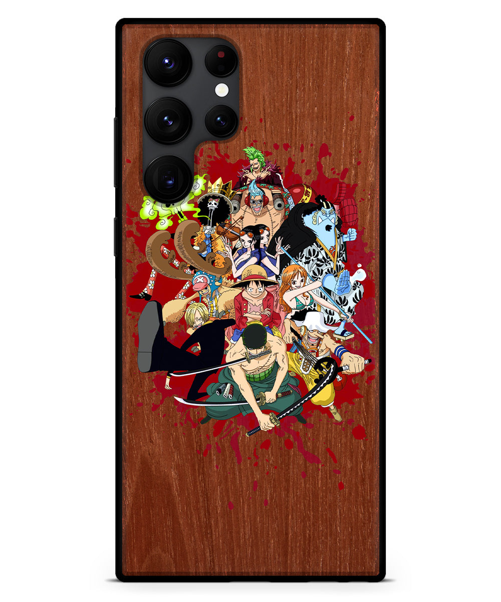 Crew - Wood & Ink Phone Case - One Piece Anime Case